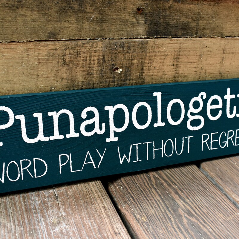 Pun Sign - Etsy