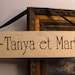 Wedding Name and Date Sign Rustic Directional Signage Any - Etsy