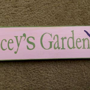 Memory Garden Sign | Personalized Memorial Sign | Sympathy Gift ...