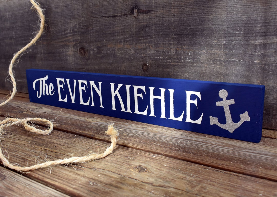 Boat Name Sign | Personalized Quarterboard | Dock or Boathouse Nautical ...