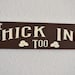 Hot Chicks Coop Sign Custom Wording Hobby Farmer Gift - Etsy