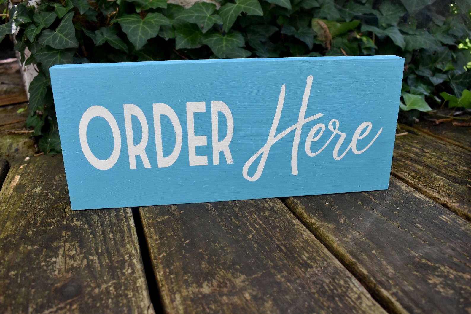 Order Here Sign Restaurant Cafe Coffee Shop Signs Overhead - Etsy