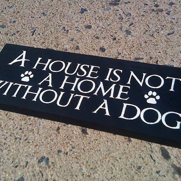 A Home Without a Dog - Etsy