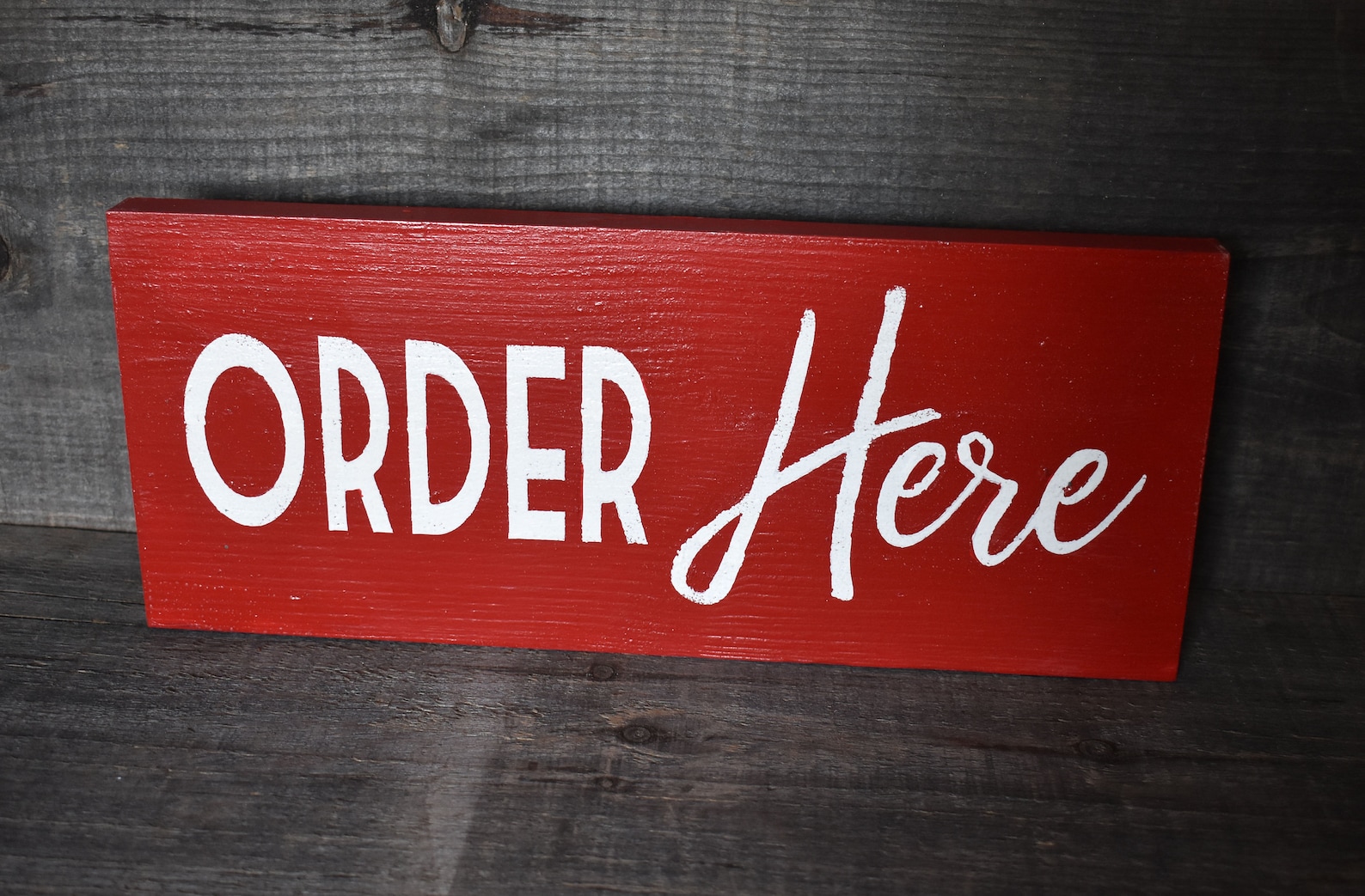 Order Here Sign Restaurant Cafe Coffee Shop Signs Overhead - Etsy