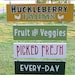 Farm Stand Sign Custom Farmers Market Signage Roadside Natural Foods ...