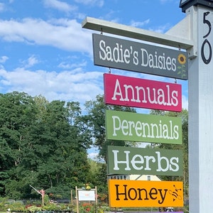 Custom Farmstand Signs | Farmers Market Signage | Menu Board | Interchangeable Double Sided ...