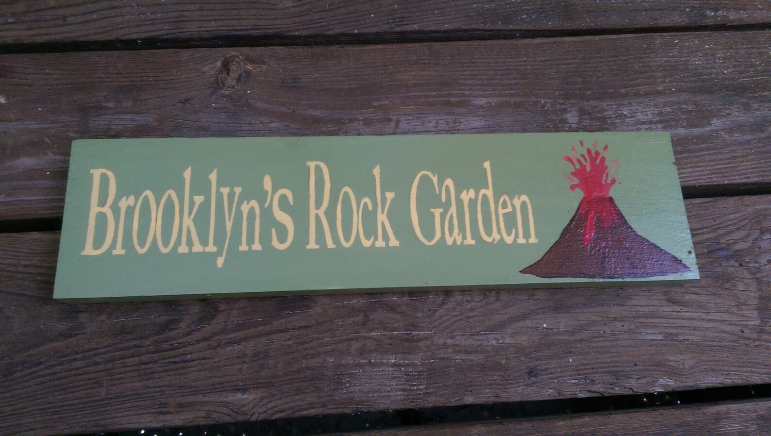 Personalize a Garden Sign for Kids Custom Colors and Design - Etsy