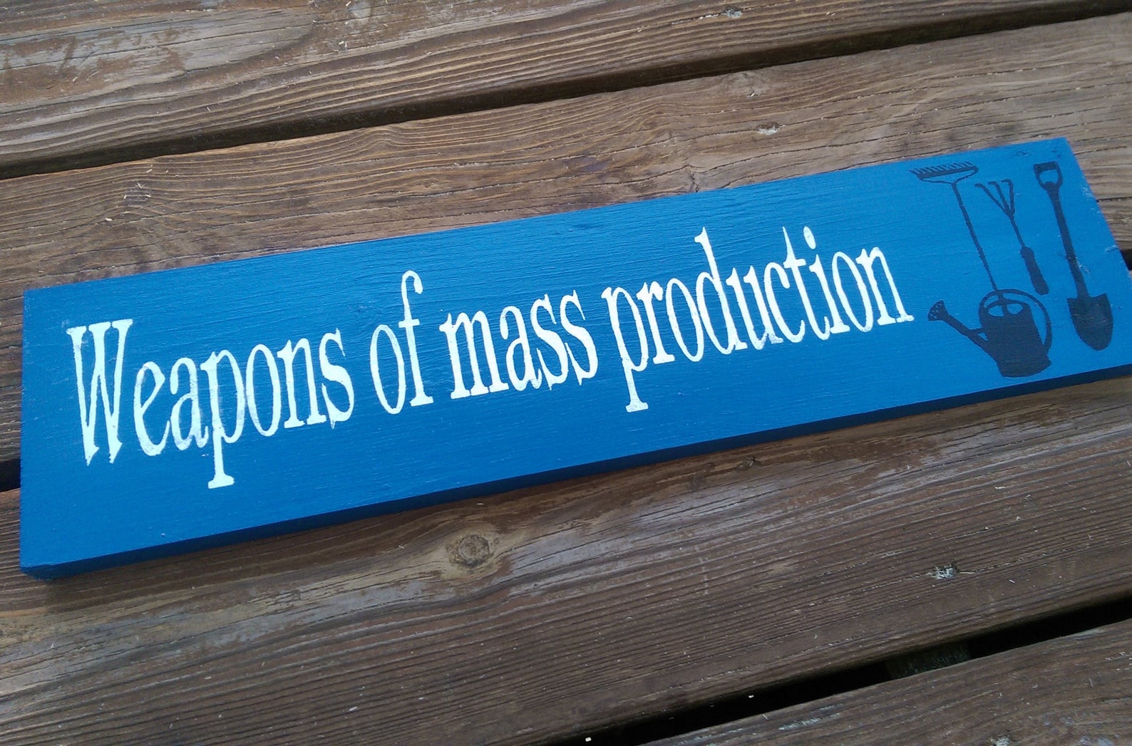 Custom Garden Sign Personalized a Wooden Outdoor Sign Great | Etsy