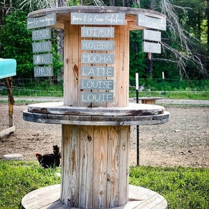 Goat Name Signs | Custom Livestock Animal Names | Personalized Coop and ...