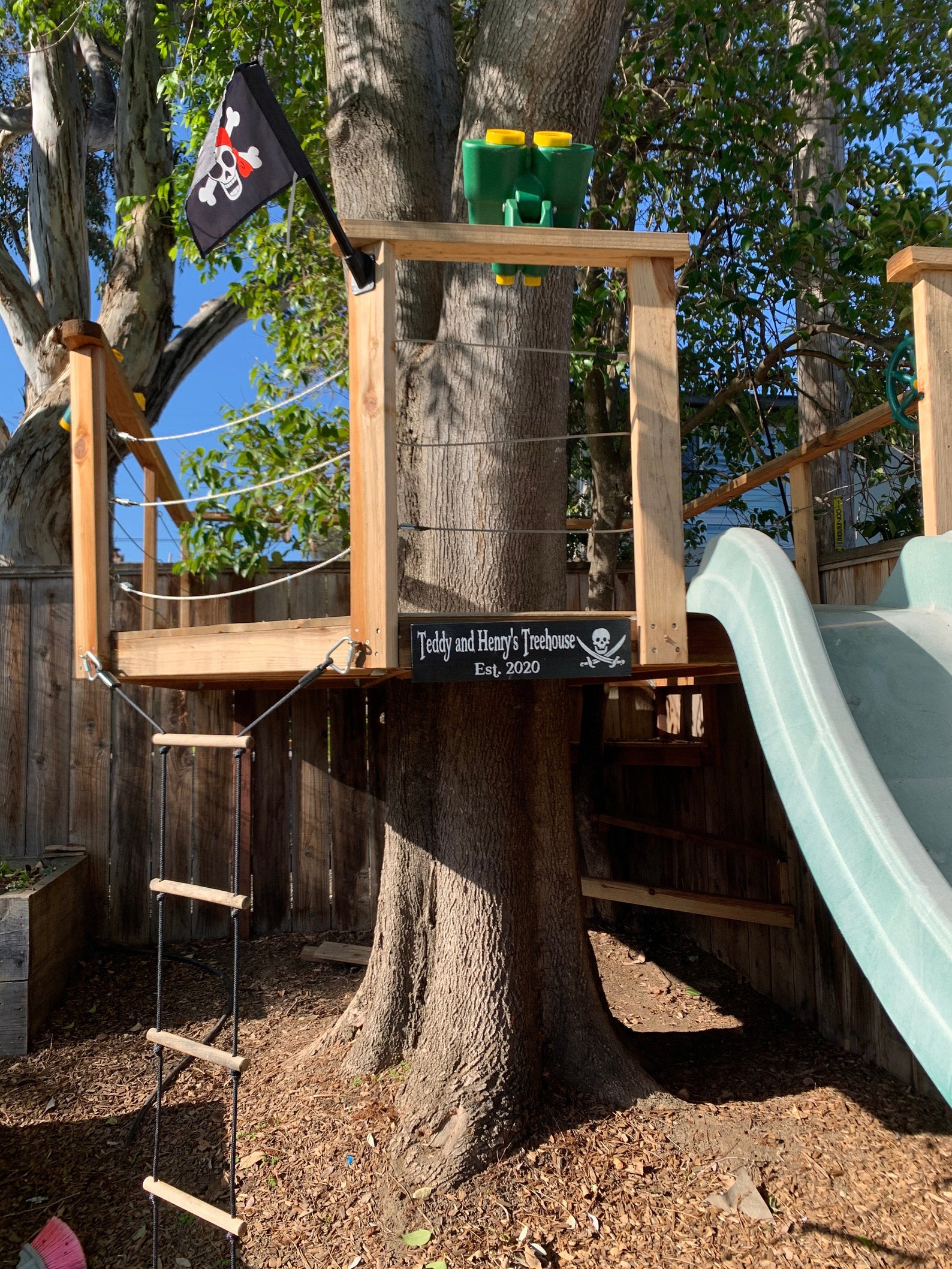 Kids Fort or Clubhouse Sign | Custom Name and Art - Etsy