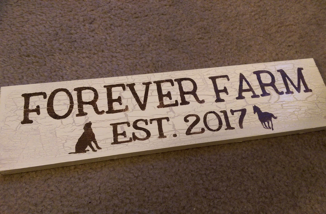 Custom Alpaca Sign | Personalize Farm Gift | Goats Sheep Ducks Peacocks ...