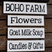 Farm Market Sign | Menu Board Signs | Custom Farmstand | Craft Fair ...