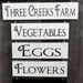 Farm Stand Sign | Custom Farmers Market Signage | Roadside Natural ...