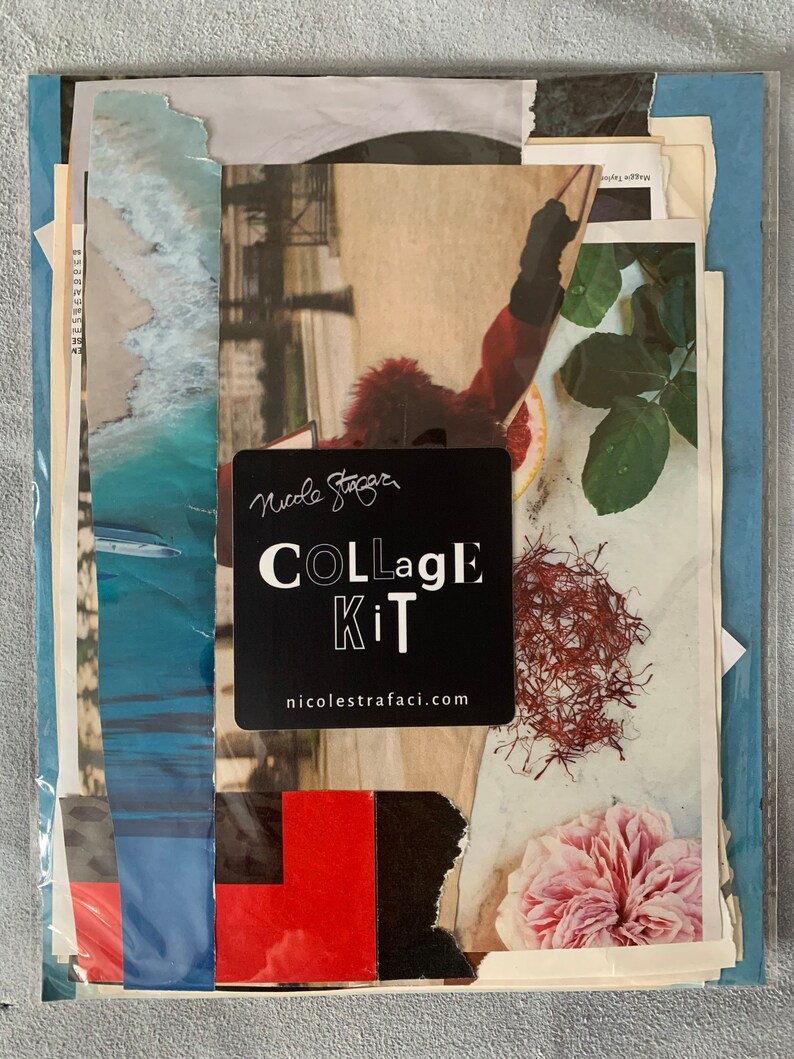 Paper Collage Kit - Etsy