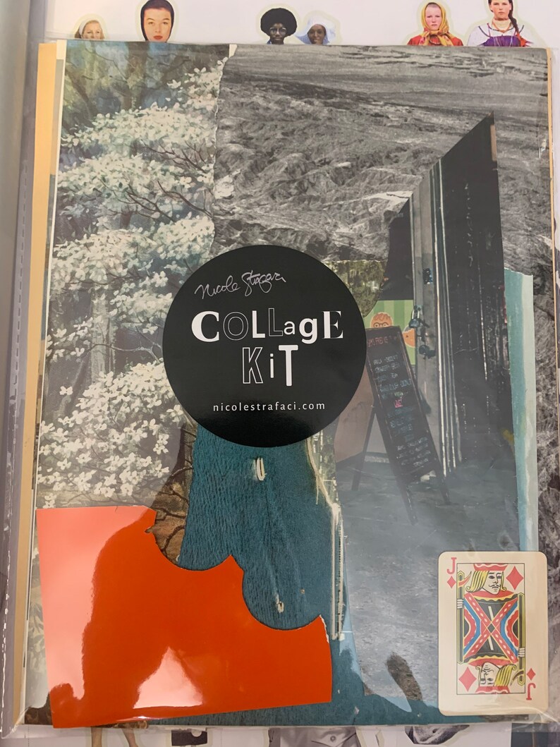 Paper Collage Kit - Etsy