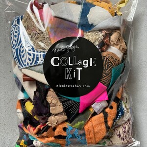 Fabric Collage Kit - Etsy