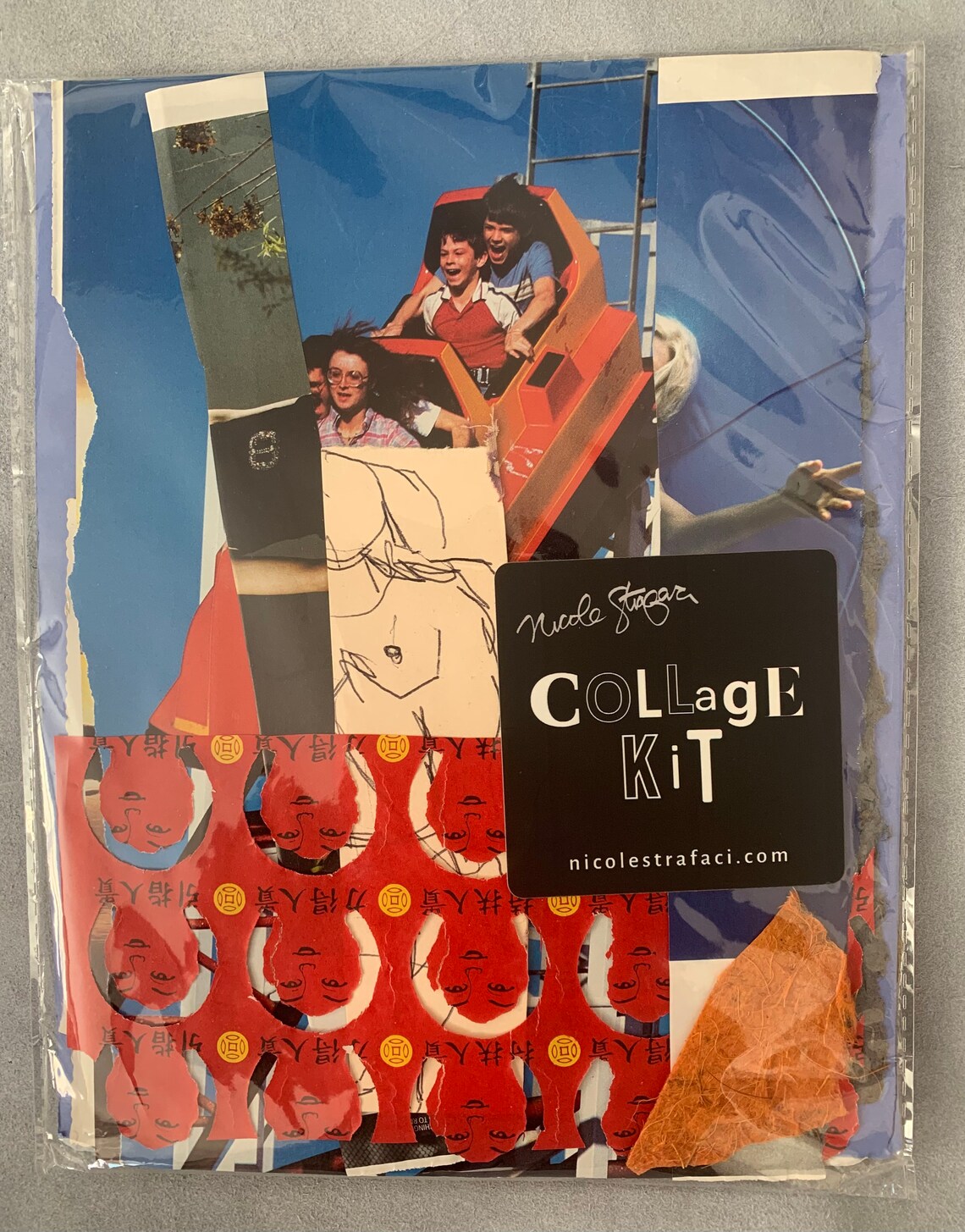 Paper Collage Kit - Etsy