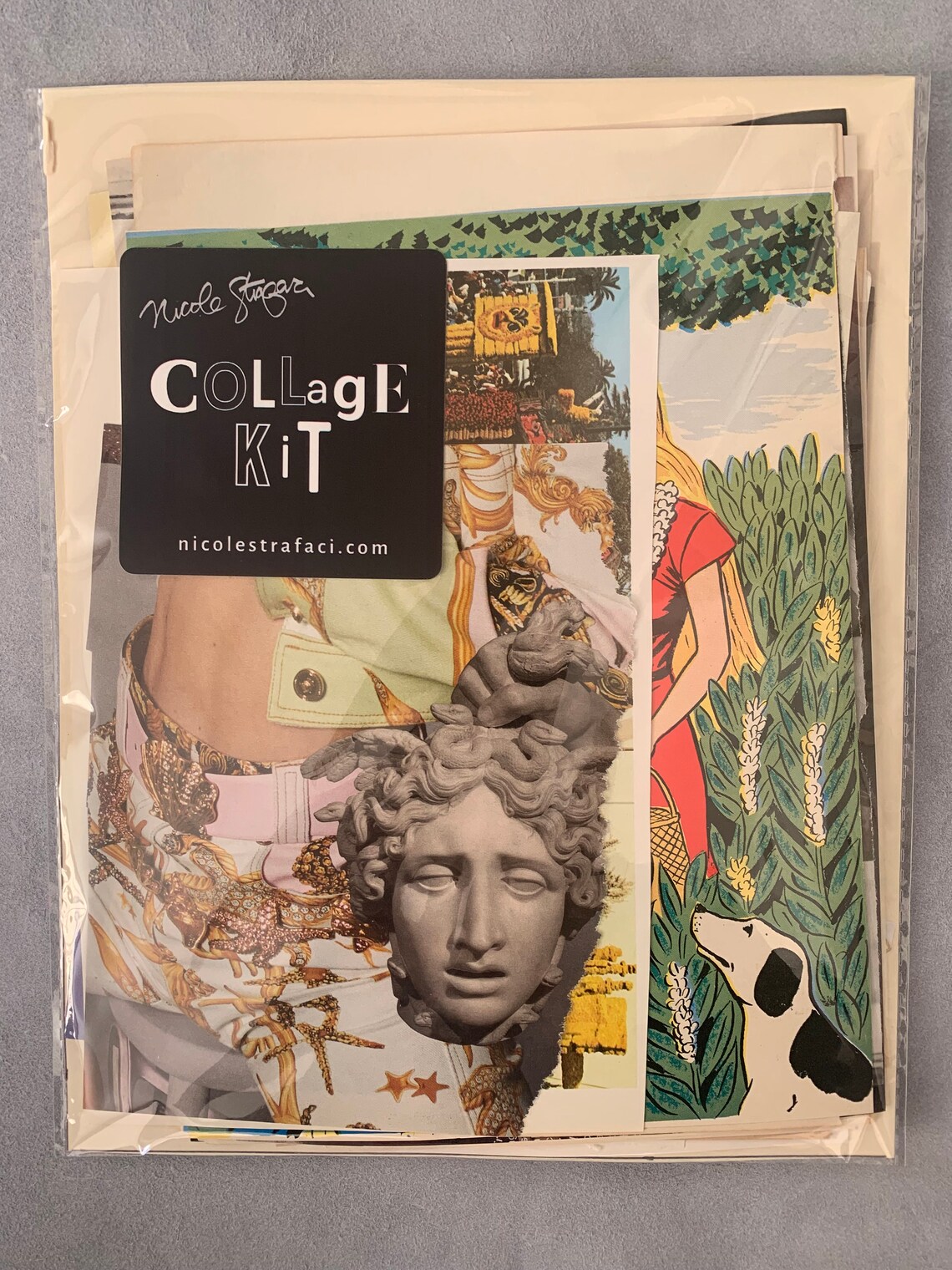 Paper Collage Kit - Etsy