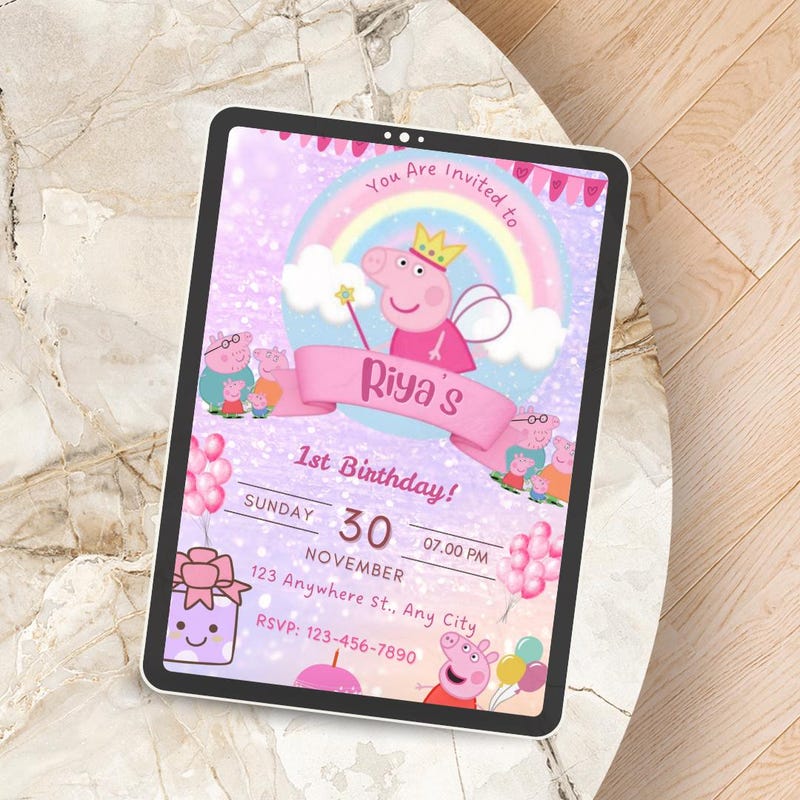 Peppa Pig Unicorn - Etsy UK