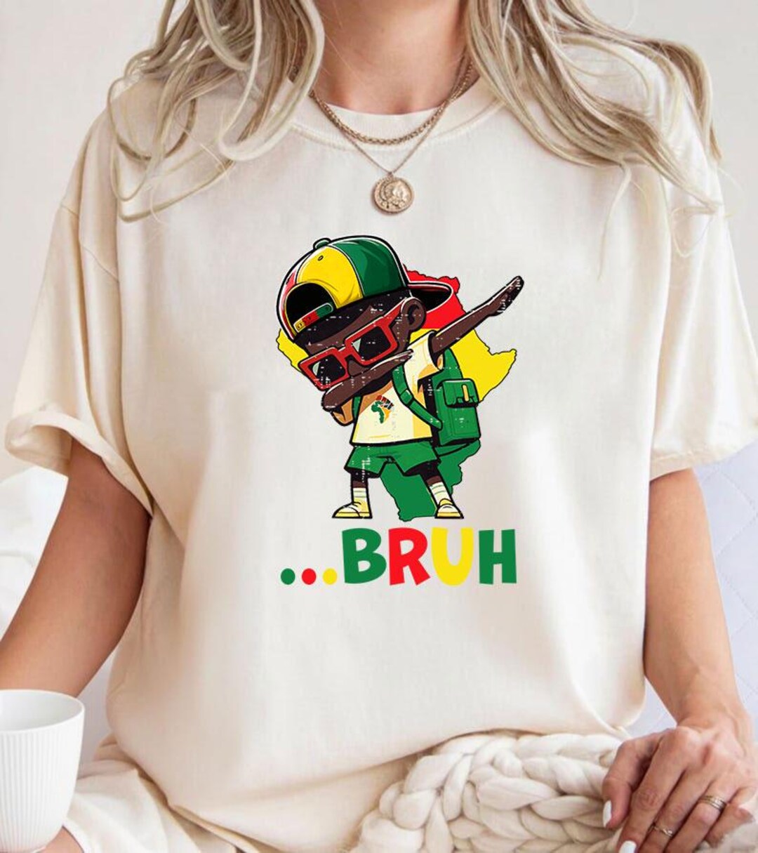 Black History Dab Young Bruh African American Men Boys Kids PNG Digital ...