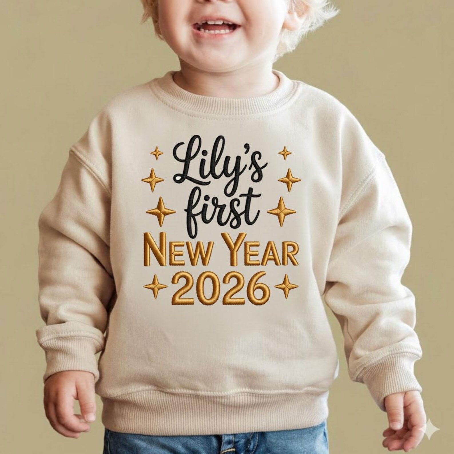 Personalized My First New Year Baby, Custom New Year Gift First New ...