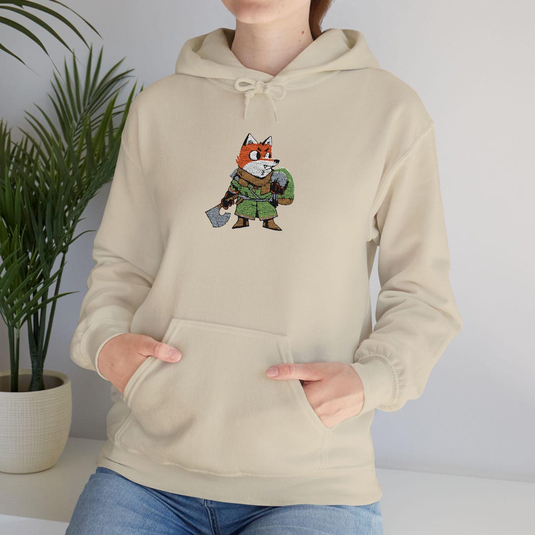 Fox Warrior ROOT - Woodland Alliance Embroidered Hoodie: Root Board ...