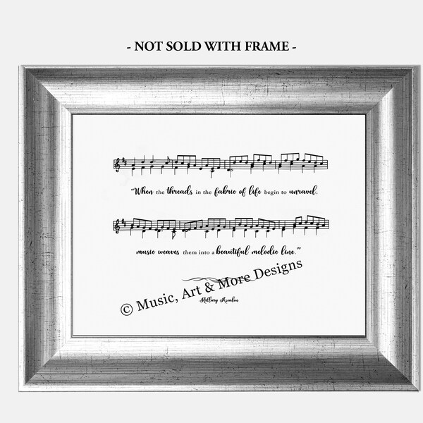 Music Quote - Etsy