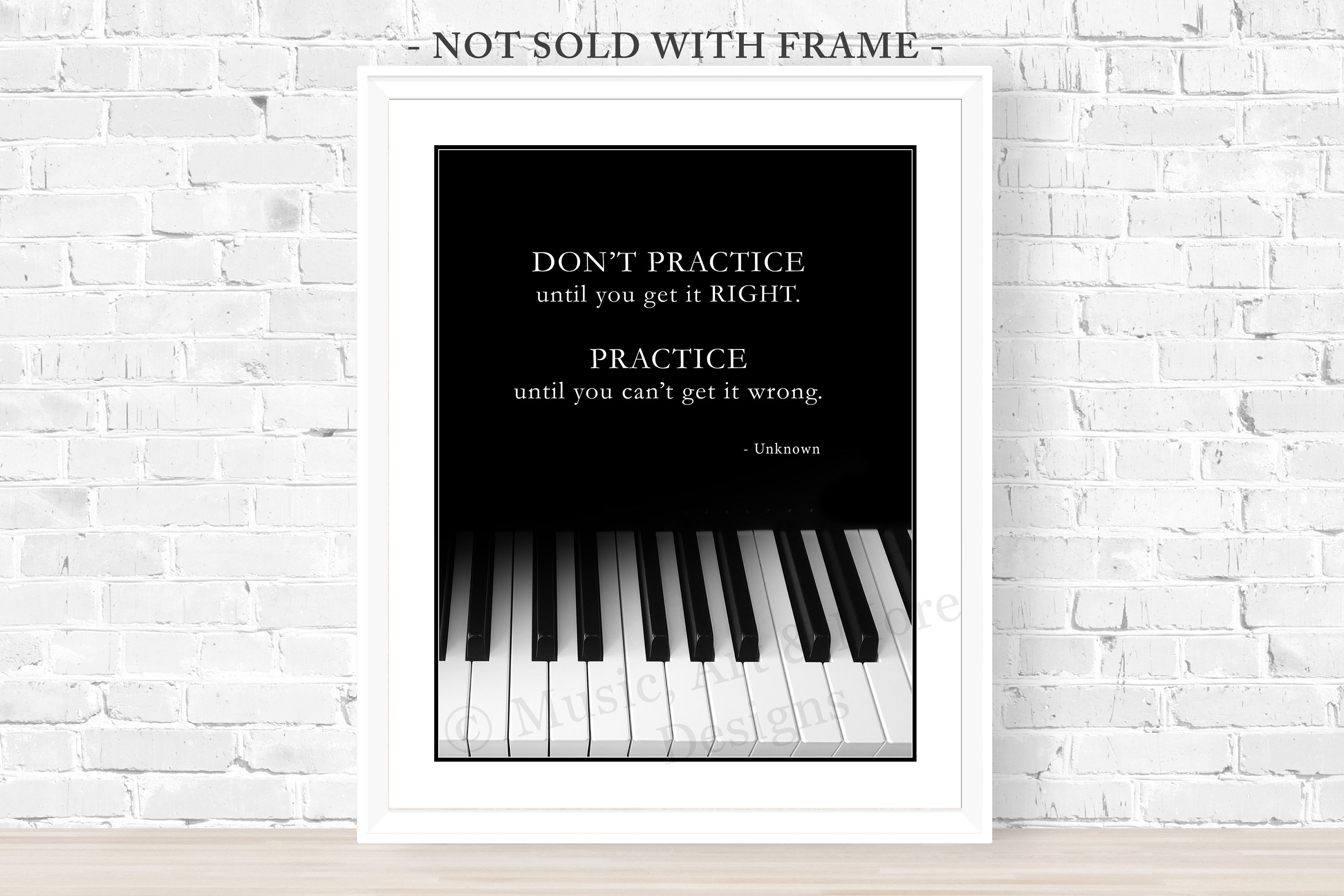 Practice Piano Quotes Piano & Keyboard Club | SURFSIDE CHORAL REEF