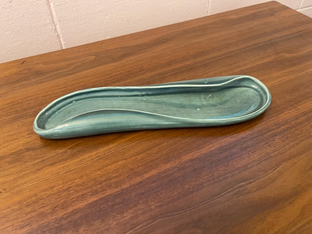 Vintage MCM 1950s Russel Wright American Modern Seafoam Celery Dish - Etsy