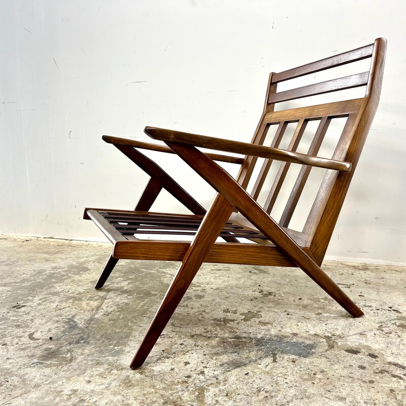 Mid Century Z Chair - Etsy