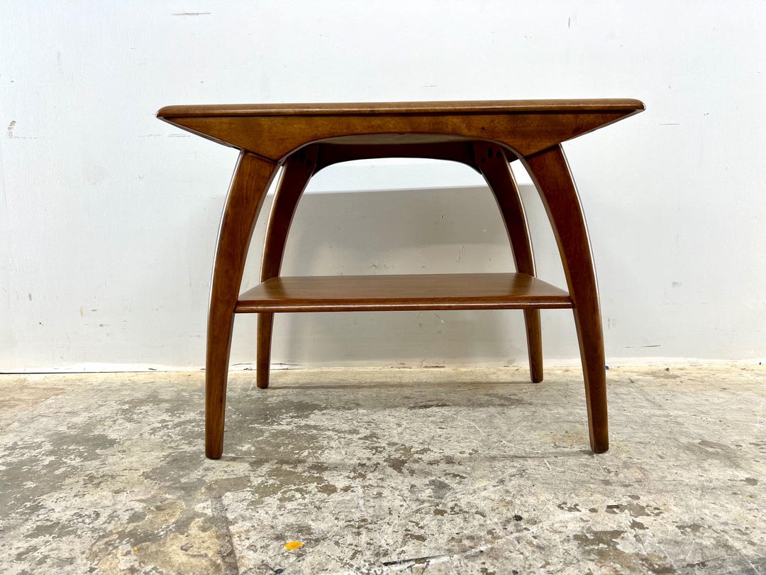 Vintage 50s Mid Century Modern Heywood Wakefield M992G End Table - Etsy