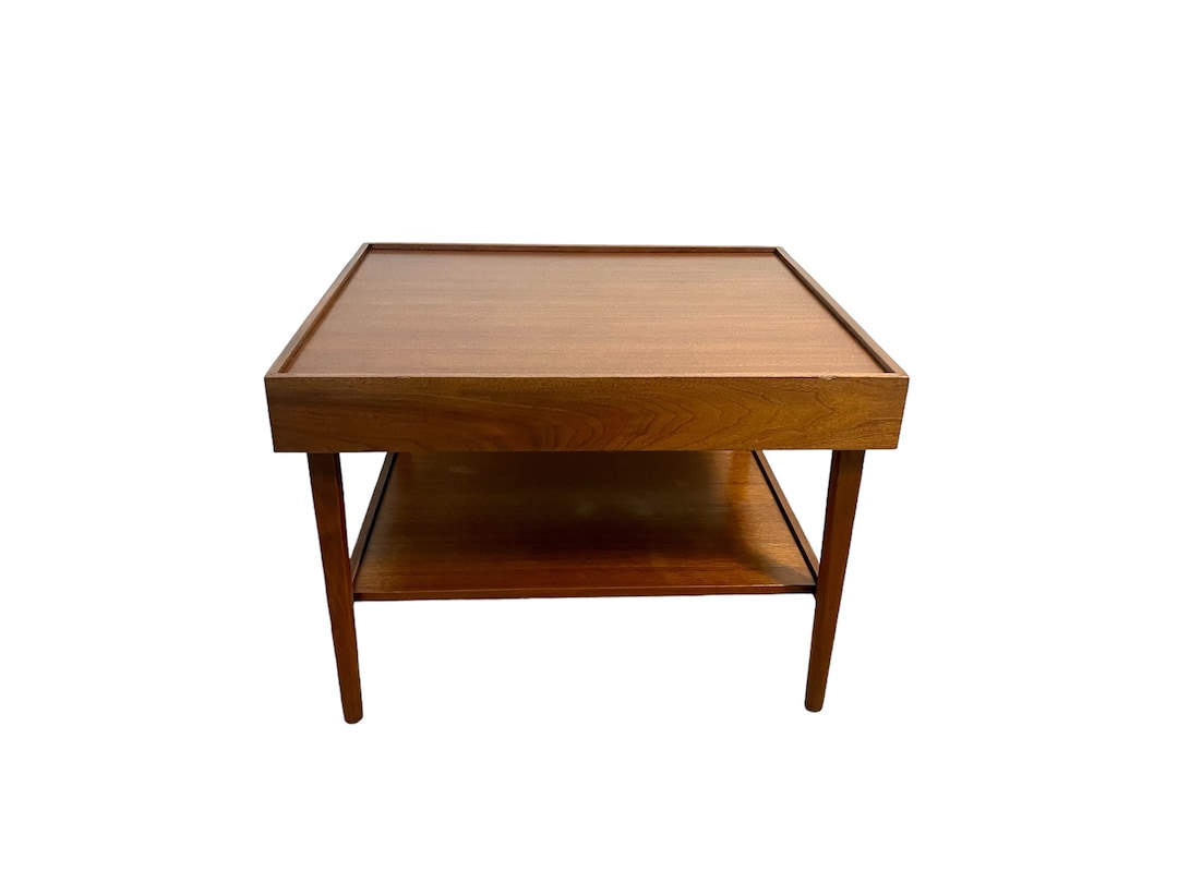 Vintage 60s Mid Century Modern Sculptural End Table by Calvin American ...