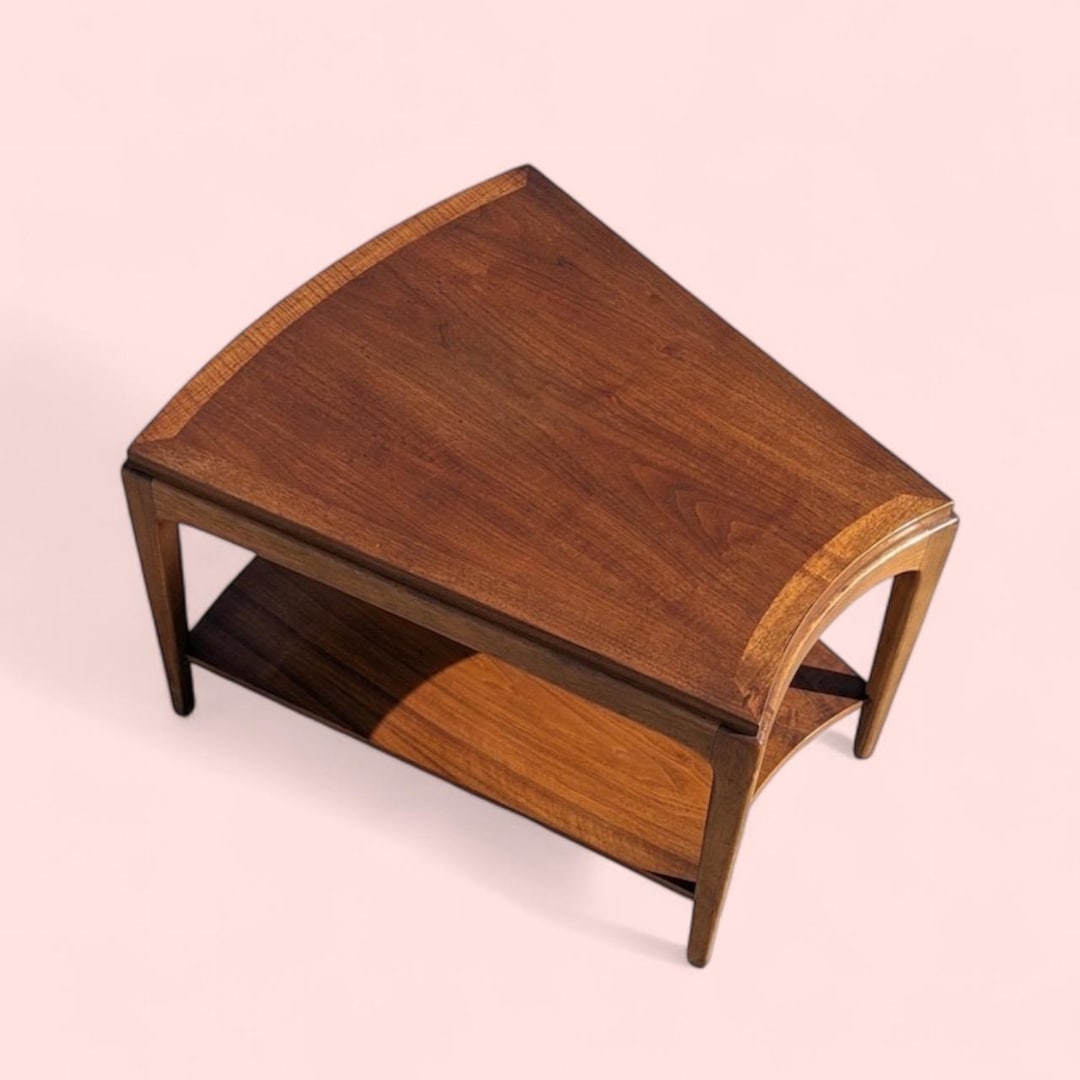 Vintage 1960s Mid Century Modern Rhythm Wedge Side Table by Lane - Etsy
