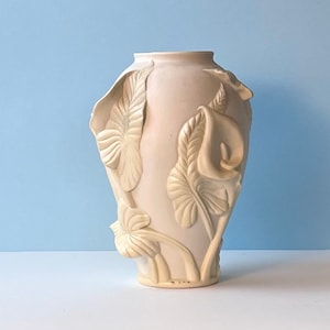 Vintage Arts + Crafts Calla Lily Pottery Studio Vase - Etsy