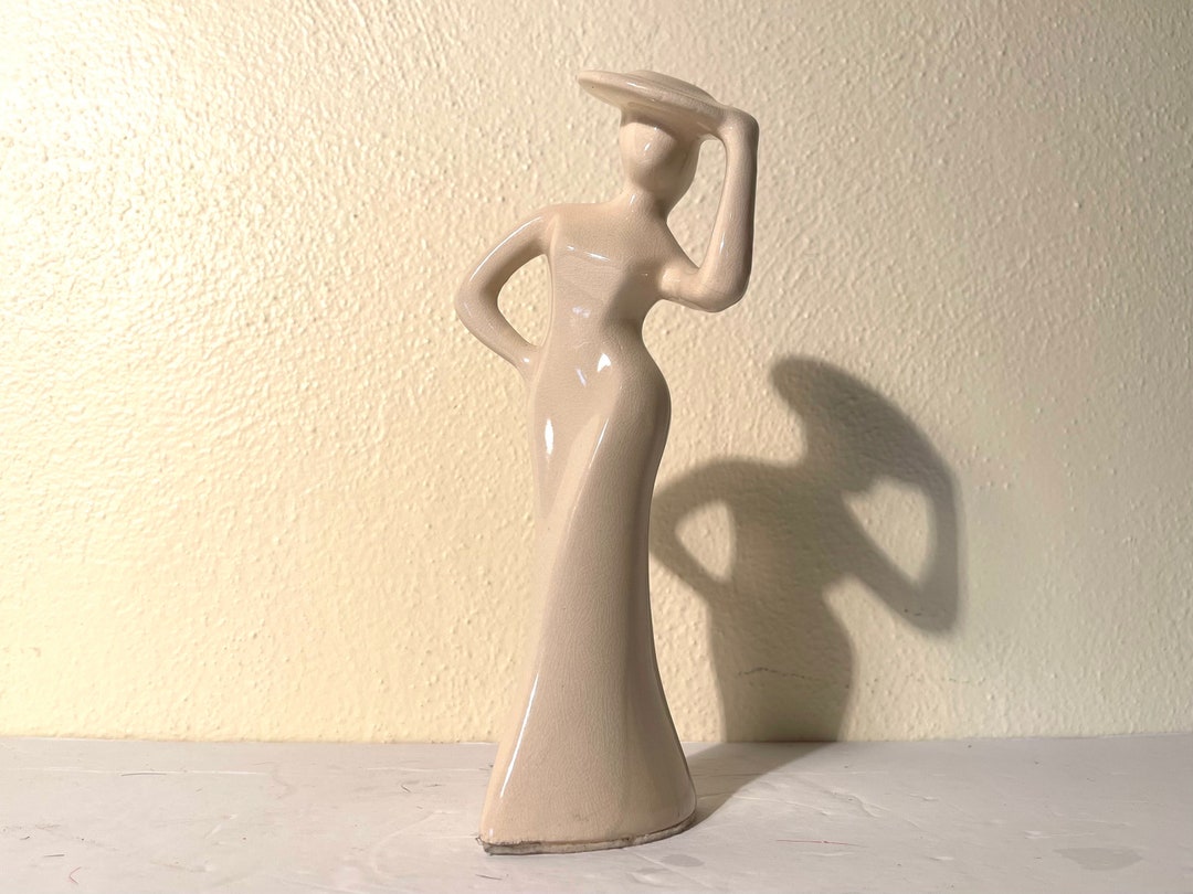 Vintage 1980s Ceramic Dancing Women Figurine - Etsy
