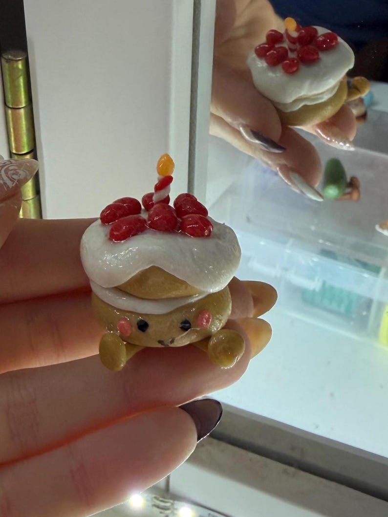 Jellycat Cake Magnet - Etsy UK