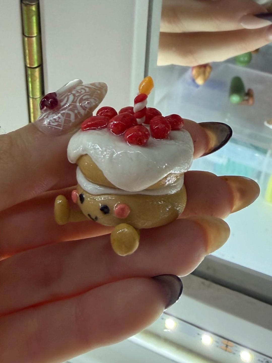 Jellycat Cake Magnet - Etsy UK