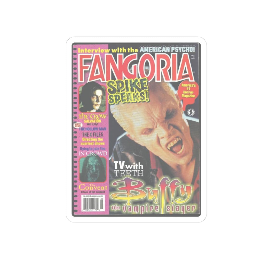 Spike Speaks! Fangoria Sticker Buffy the Vampire Slayer Horror Sticker ...
