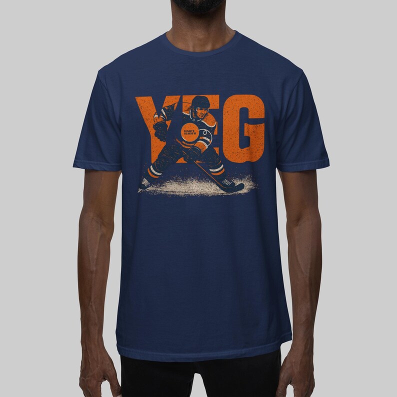 Edmonton Hockey Shirt, YEG Gameday Graphic Tee, Alberta Sports Fan ...