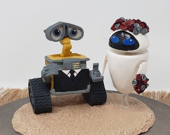 Wall E Wedding Cake Topper | Etsy