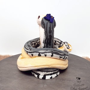 Snake Wedding Cake Topper Figurine Bride and Groom Choose Your Breeds ...