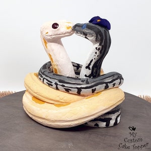 Snake Wedding Cake Topper Figurine Bride and Groom Choose Your Breeds ...