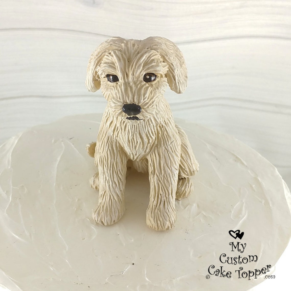 Dog Goldendoodle Sculpture Realistic Dog Figurine | Etsy