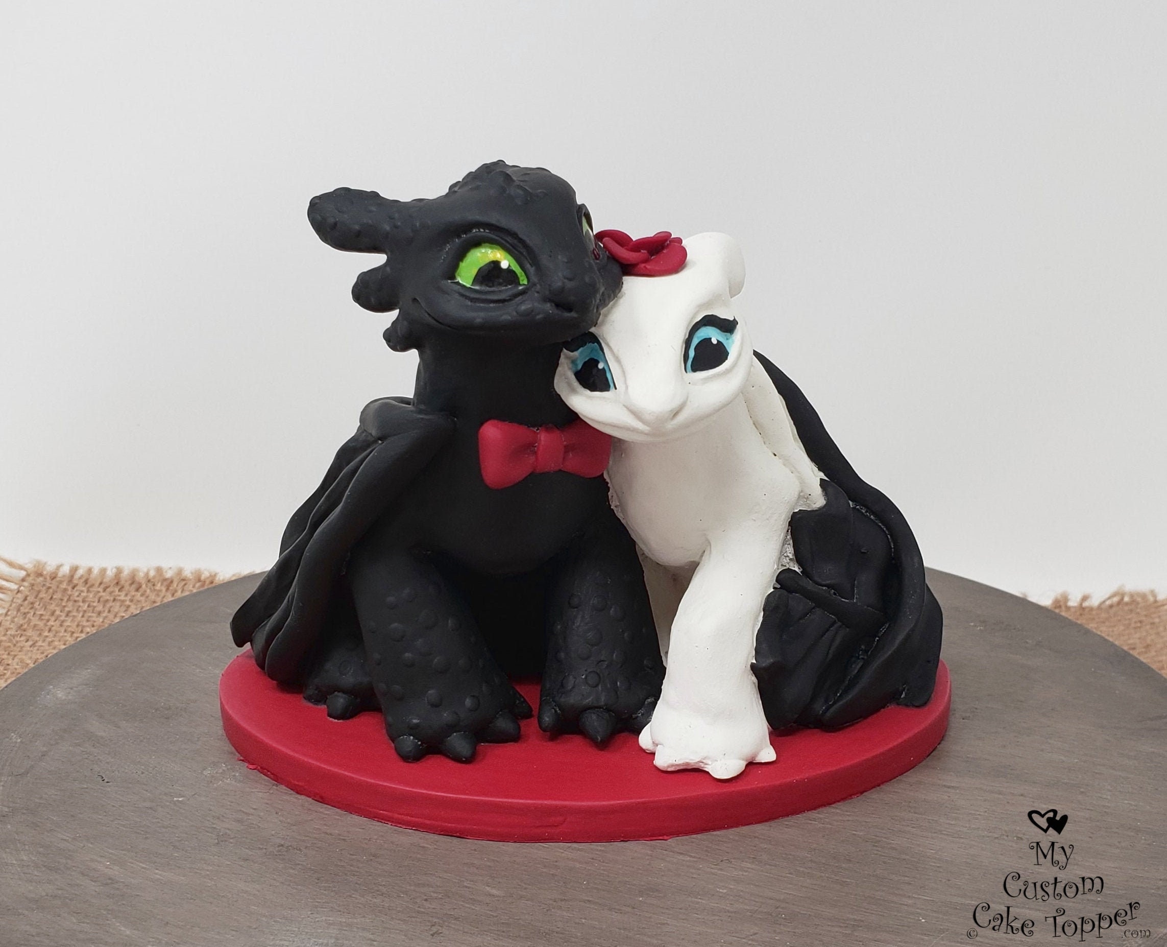 Lightfury Cake Topper How to Train Your Dragon Nightfury - Etsy Singapore