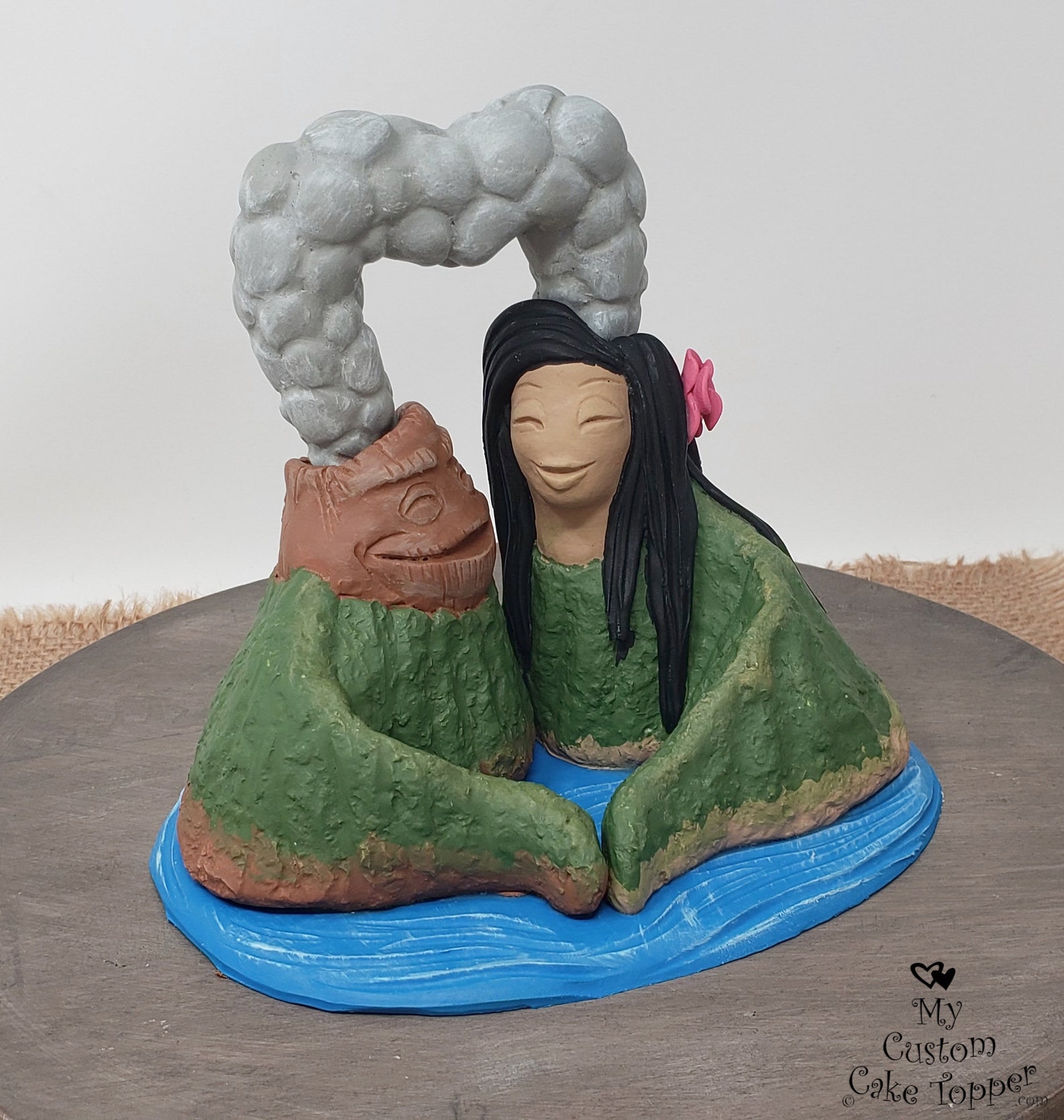 I Lava You Cake Topper Volcano Destination Wedding Cake | Etsy