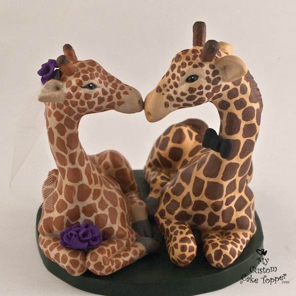 Giraffe Cake Topper - Etsy