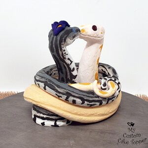 Snake Wedding Cake Topper Figurine Bride and Groom Choose Your Breeds ...