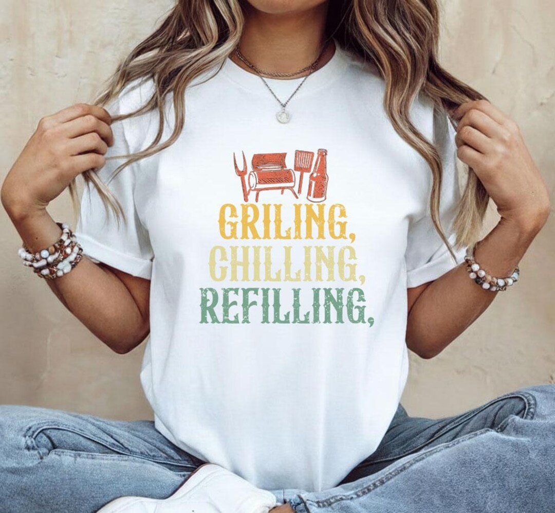 Grilling Chilling and Refilling BBQ Smoking Meat PNG Digital Download ...