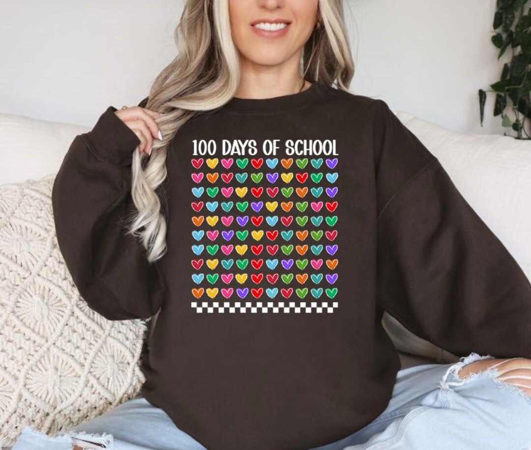 100th Day of School 100 Days Math Numbers Boys Kids Girls PNG Digital ...