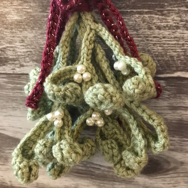 Crochet Mistletoe - Etsy